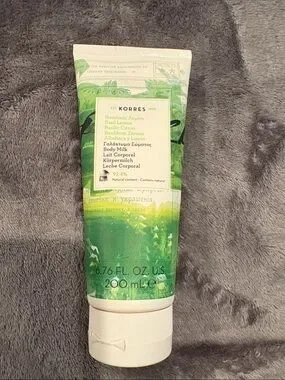 Korres | Skincare | Korres Green Basil Lemon Body Milk Tube | Poshmark